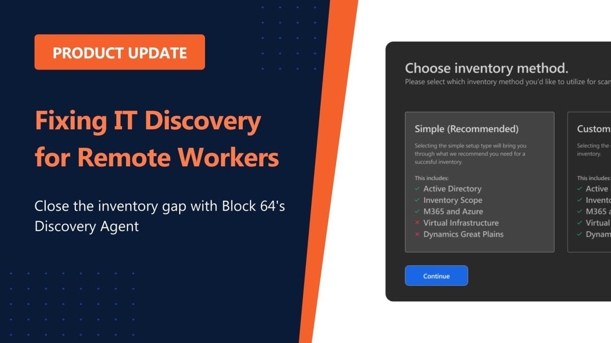 Insights About ITAM, Cloud and Modern Security - Block 64